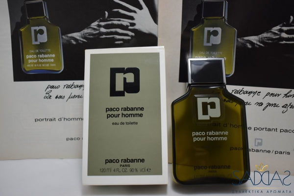 PACO RABANNE POUR HOMME (VERSION 1973) ORIGINAL EAU DE TOILETTE 120 ml ...